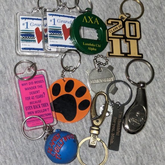 Accessories | 1 With Bundle Key Chain Lot 374 | Poshmark